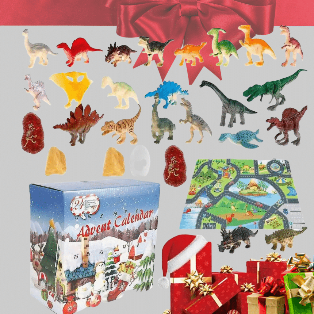 Calendrier de l'Avent Dinosaures - Petits Moussaillons